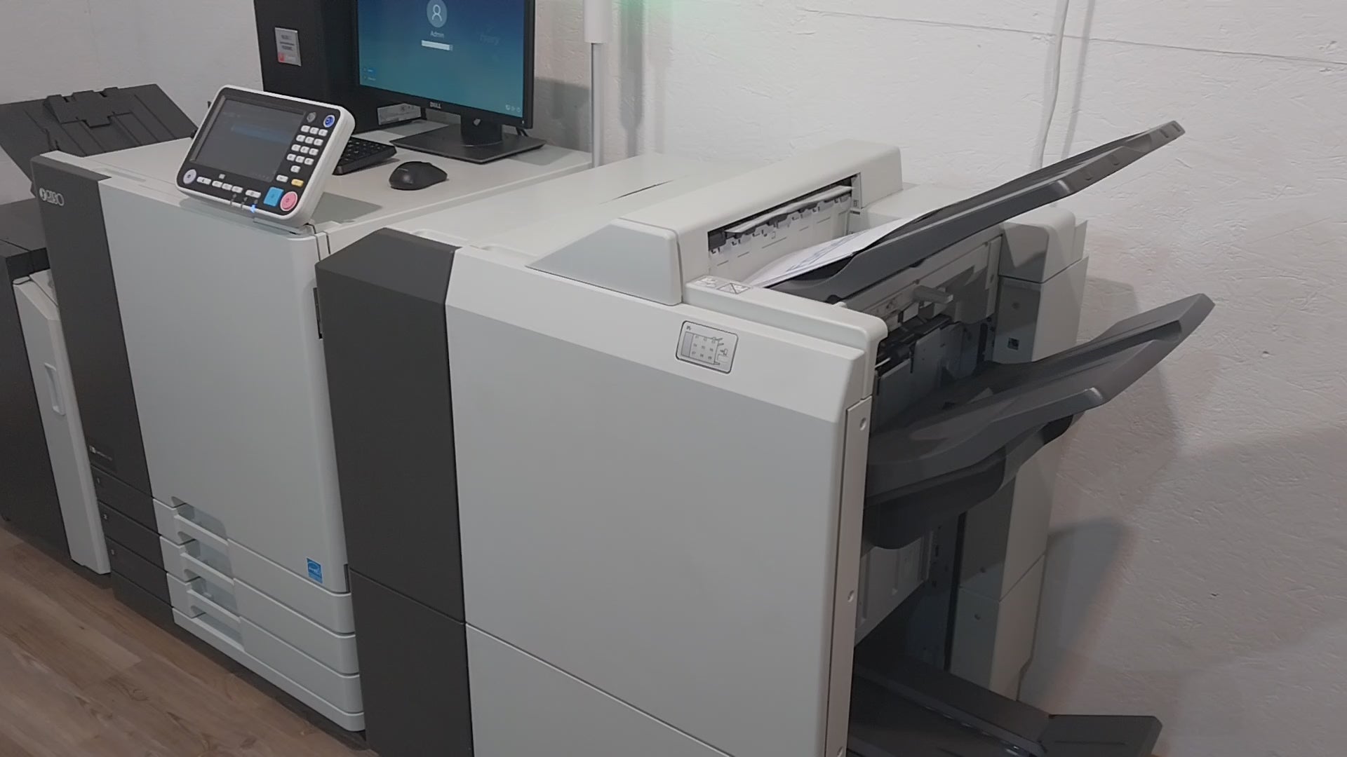 Riso ComColor GL7430 Full-Color Inkjet Printer with a High-Capacity Fe ...